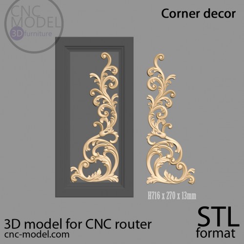 Corner decor